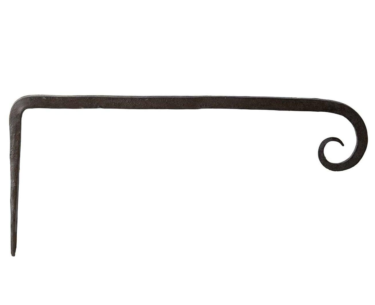 Enkel Galge / Vægkrog Til Blomsterampler & Lanterner - Krog
